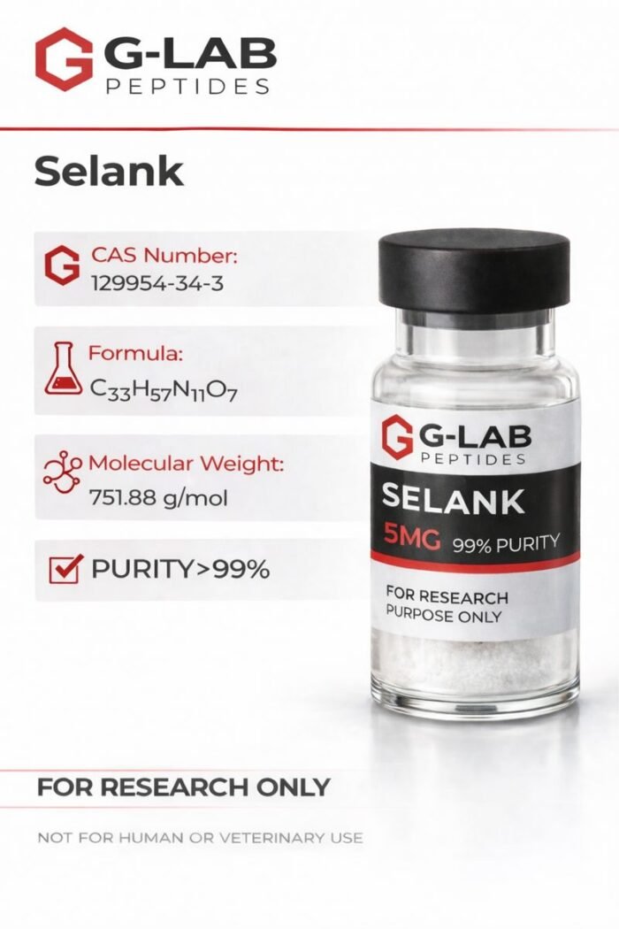 Selank (5mg) - G-Lab Peptides